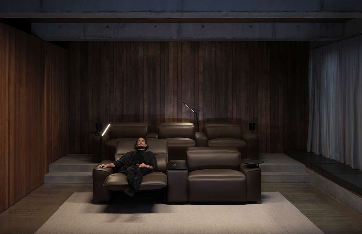 Designing a Luxuriously Cosy Home Theatre Room | KING