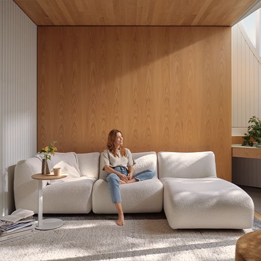 1977 Sofa | Timeless sectional sofa design | King Living