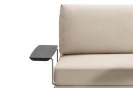 Delta Rectangular Platform Table - Timber