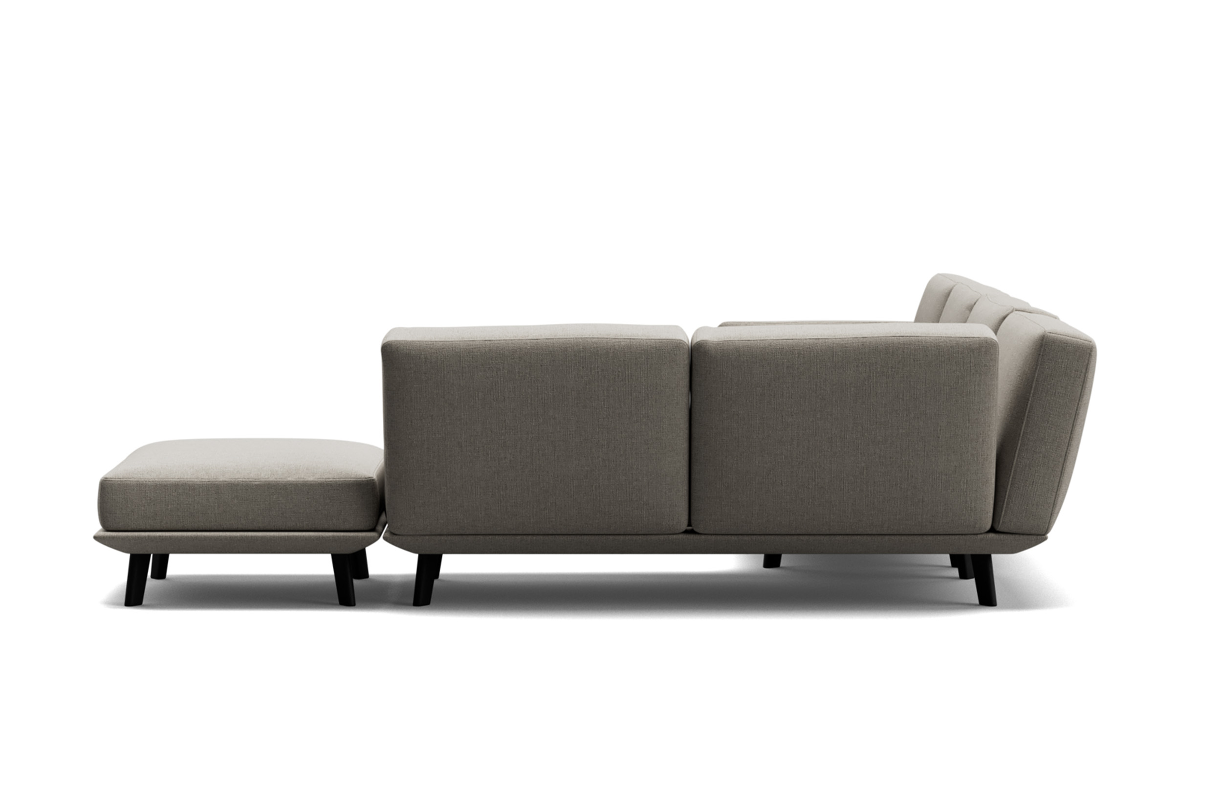 Neo Sectional Sofa with Chaise and Ottoman