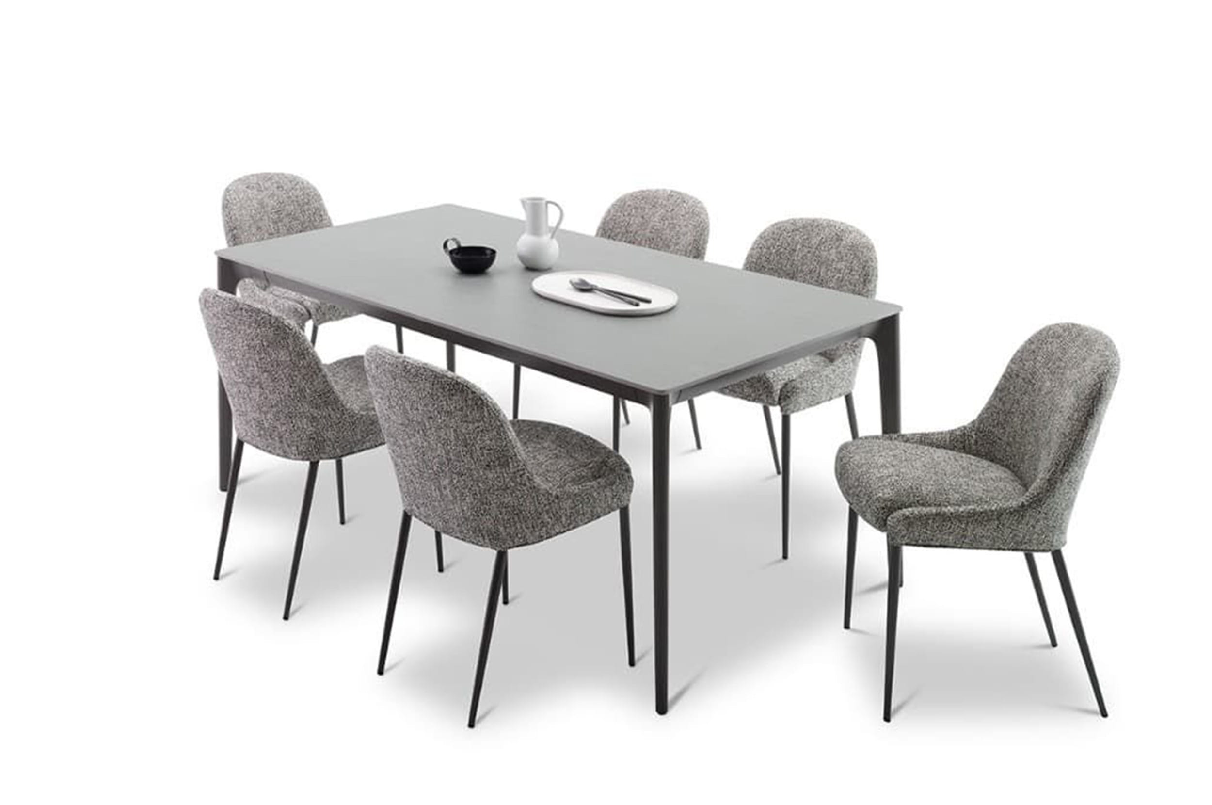 Quay 6 Seater Ceramic Dining Table