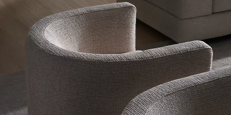 Oliver Tub Swivel Chair Accent Chair Round Armchair King Living