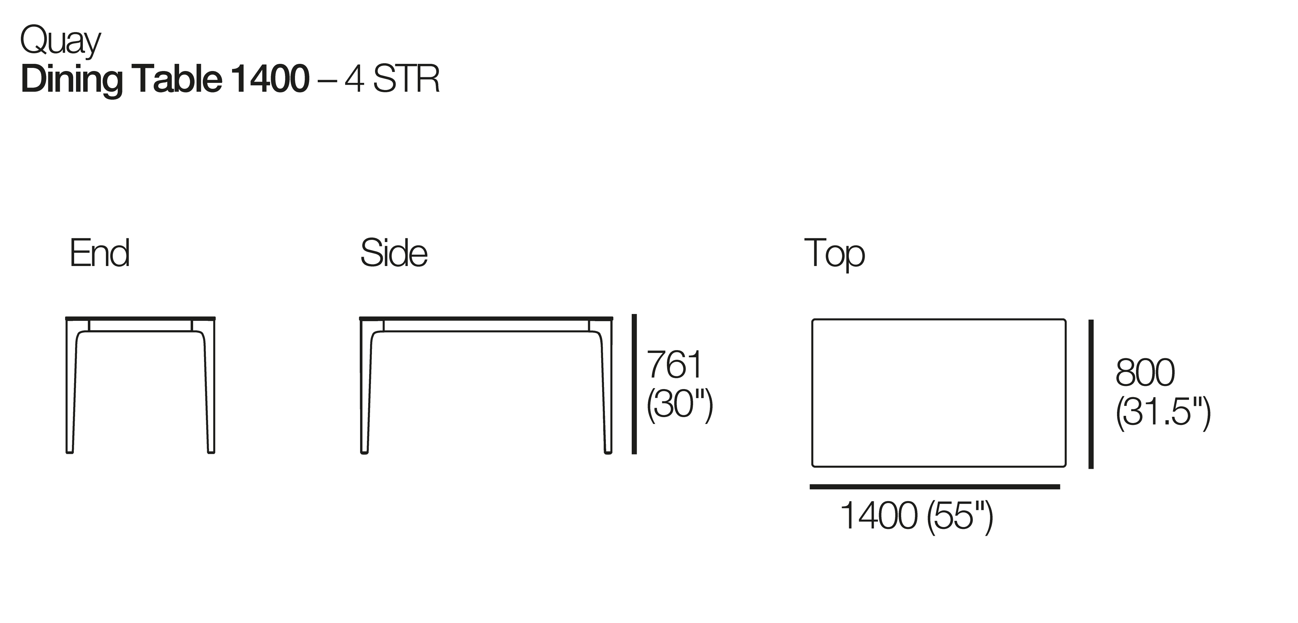 4 Seater Dining Tables | Award Winning Designs