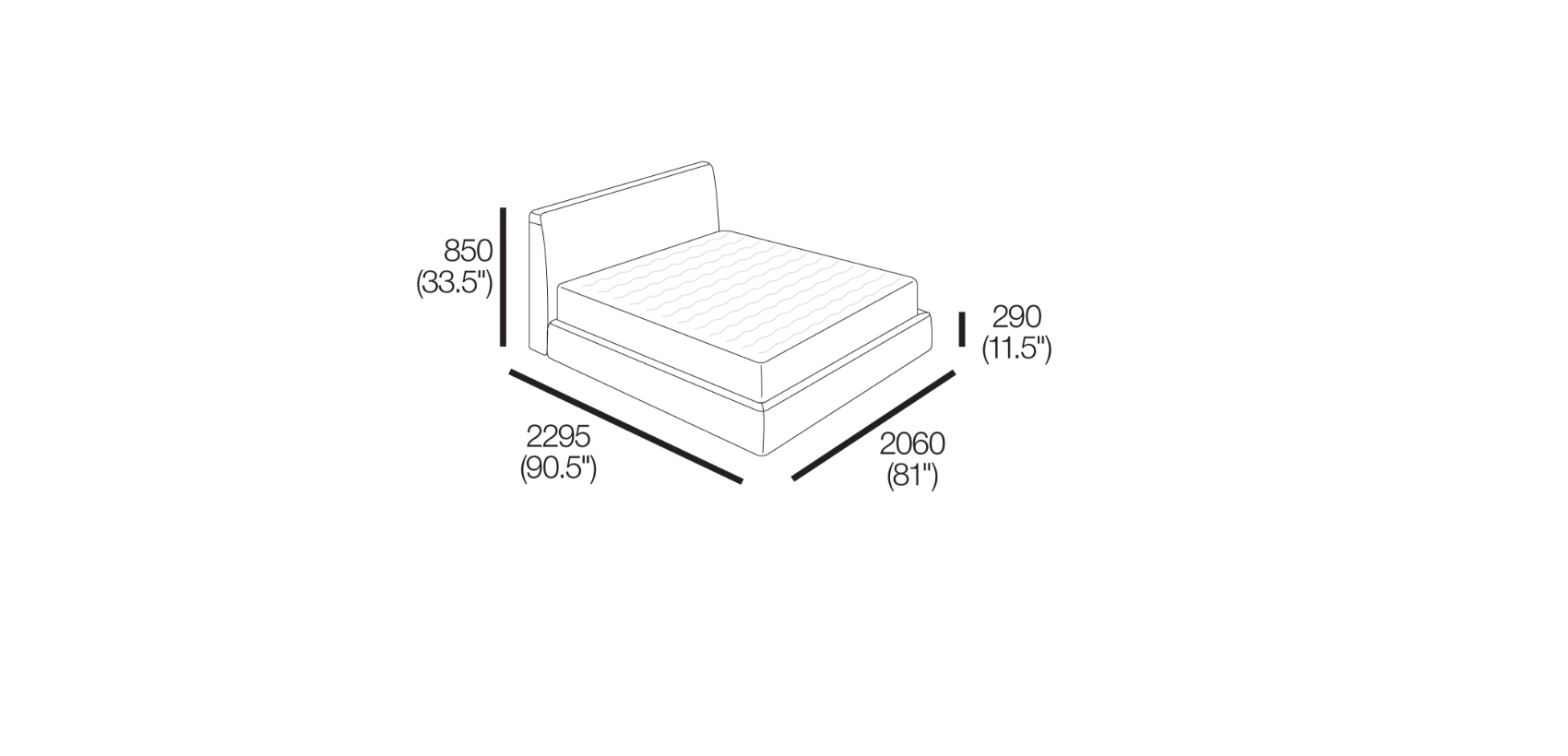 Promenade Storage Bed | King Size Bed | Queen Size Bed | Double Size ...
