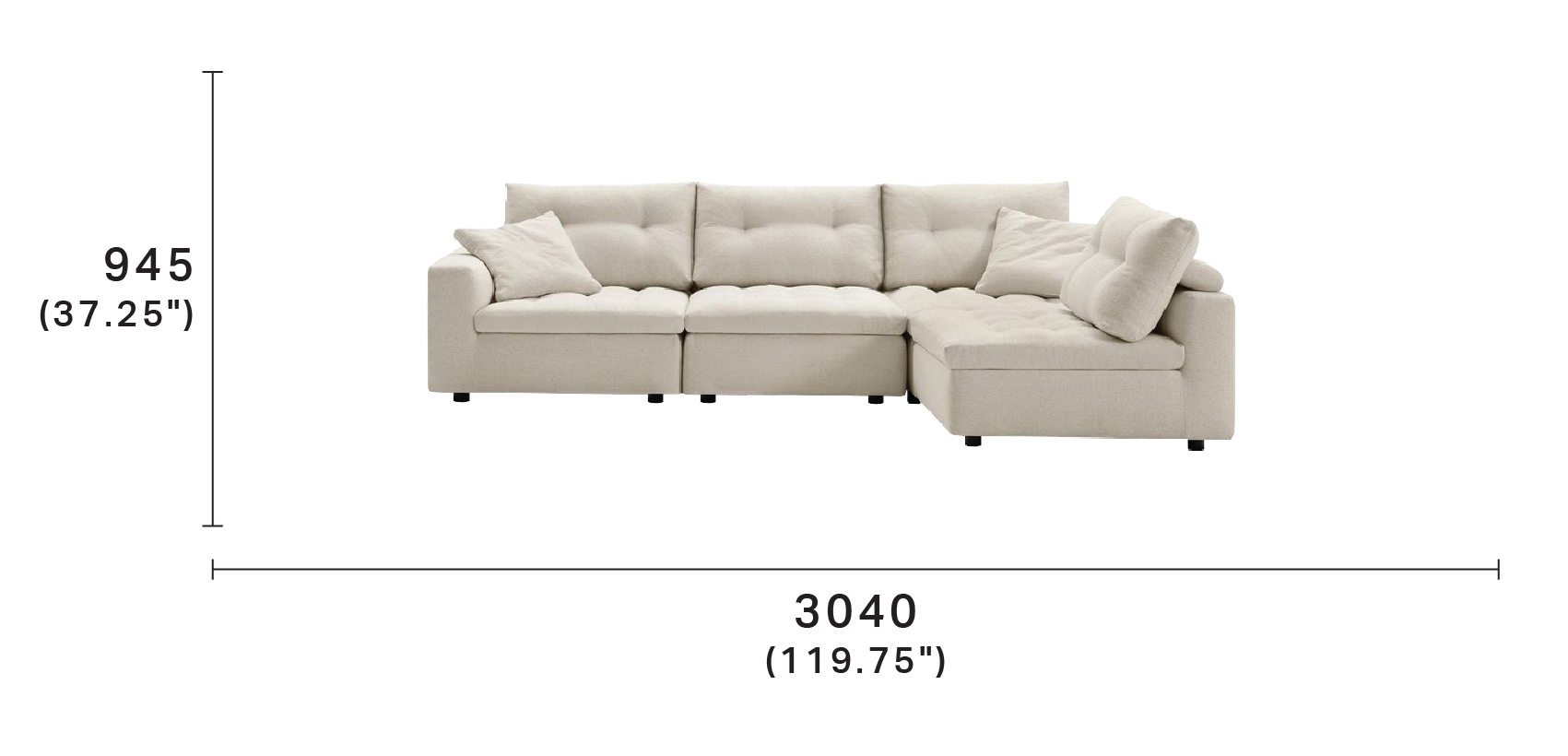 Max Sofa - Sectional Sofa - Lounge - Couch | King Living