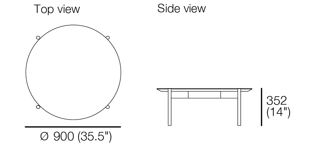 Eto Marble Coffee Table | Occasional Tables| Timber Veneer | Round ...