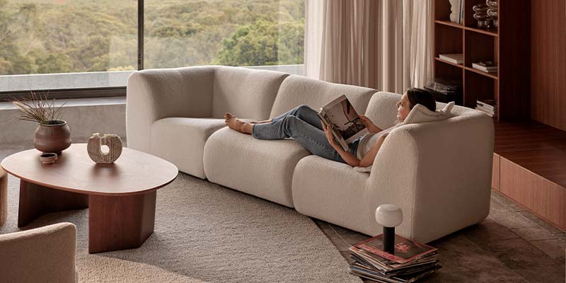 1977 Sofa | Timeless sectional sofa design | King Living | King Living