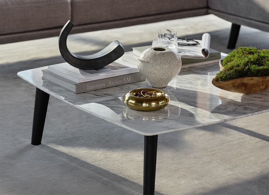 Mars Coffee Table - Mars | Timber Veneer | Marble